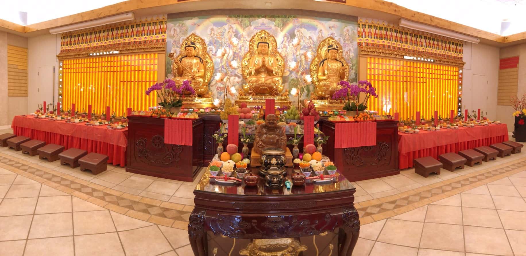 最吉祥殿 / Vairocana Dharma Hall – 美國華嚴蓮社